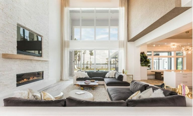 Decorating Tall Rooms: 3 Tips for Tall Wall Decor - Decorilla Online ...