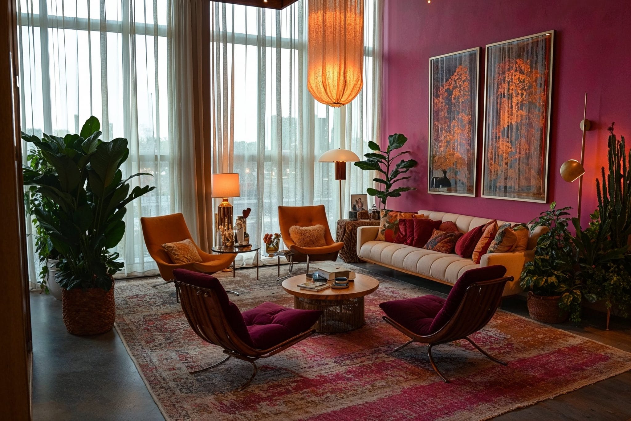 How to Use Bold Paint Colors in Your Living Room - Decorilla Online ...