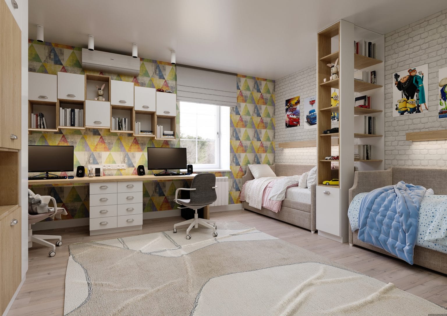 10 Shared Bedroom Ideas for Hassle-Free Sibling Spaces - Decorilla ...