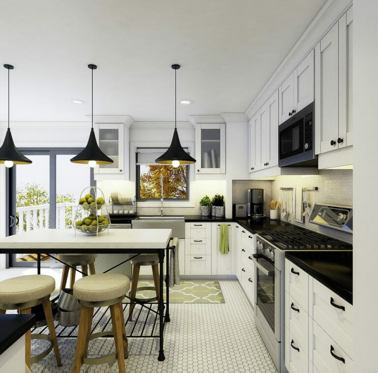 Before & After: Online Interior Designer Kitchen - Decorilla