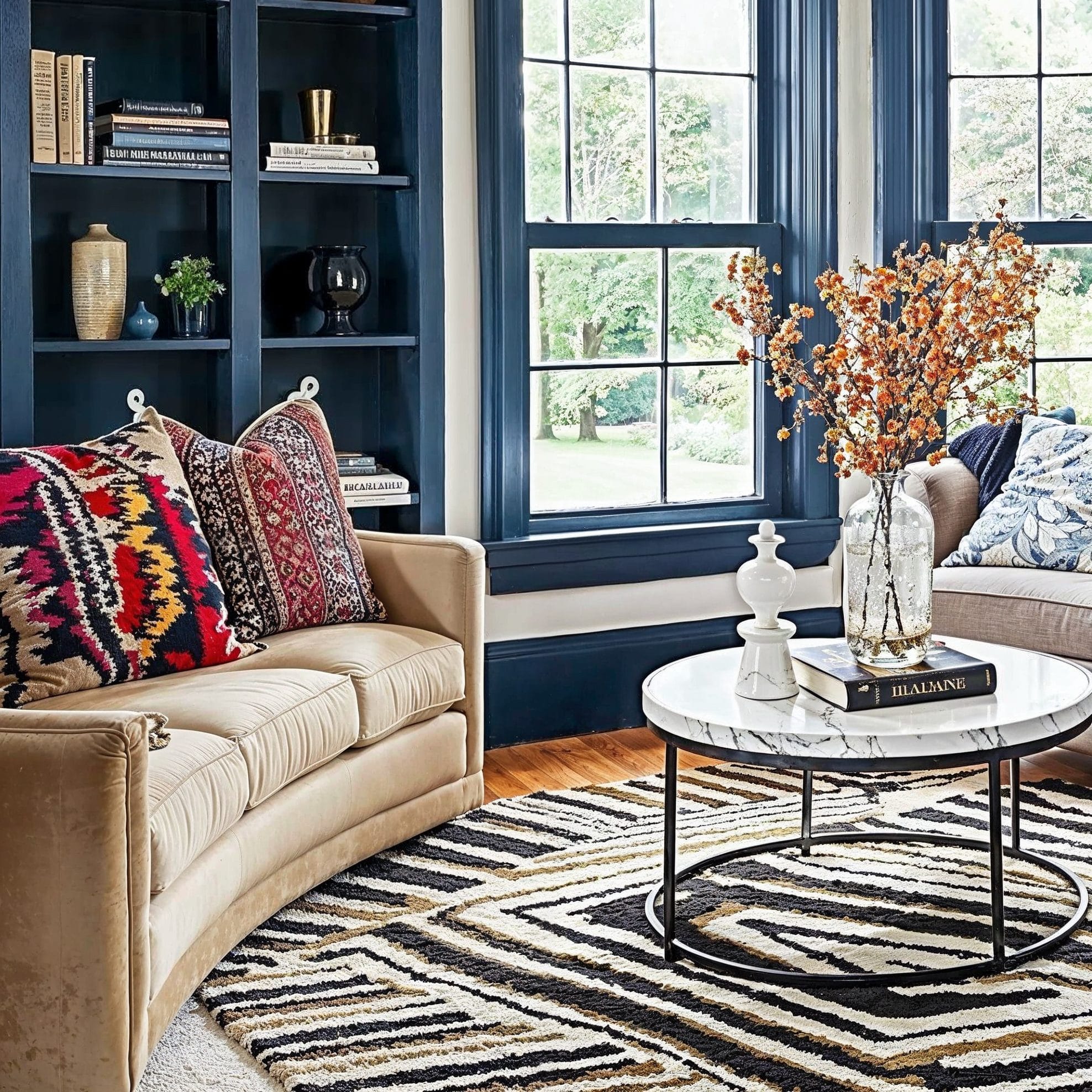 5 Creative Ways to Achieve a Perfect Layered Rug Living Room ...