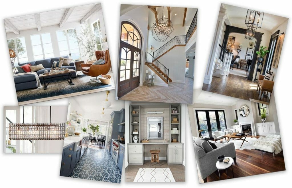 Before & After: Eclectic Home Interior Design - Decorilla Online ...