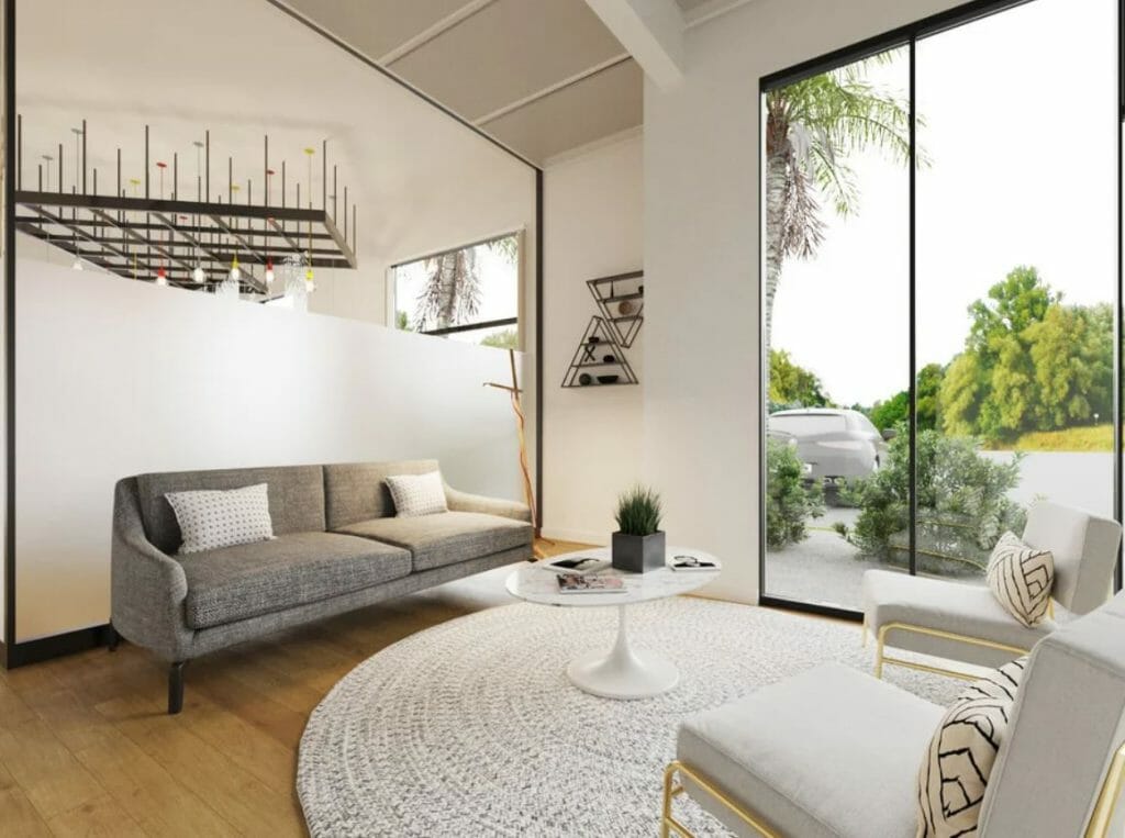 Before & After: Online Scandinavian Office Design - Decorilla Online ...