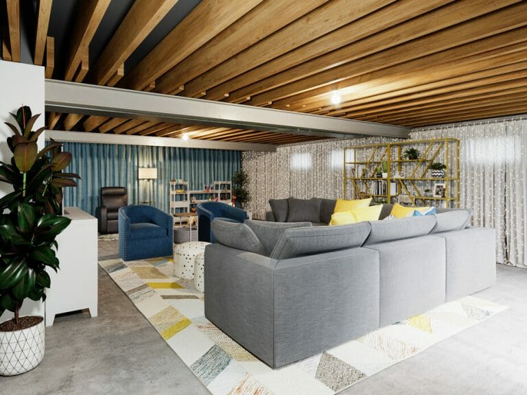 Finished Basement Ideas: Pro Tips to Add Livable Space - Decorilla ...