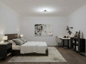 Before & After: Contemporary Finished Basement Design - Decorilla ...