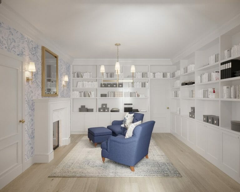 Before & After: Neoclassical Interior Design Makeover - Decorilla ...