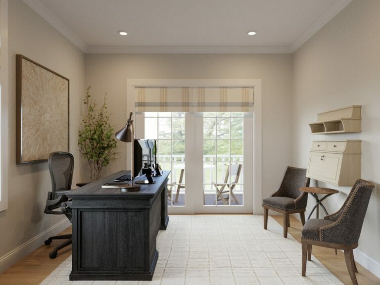 Before & After: Modern Traditional Interior Design - Decorilla Online ...