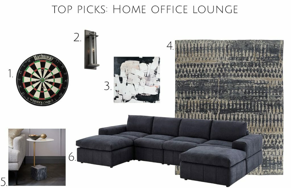 Before & After: Swanky Home Office Lounge Ideas - Decorilla Online ...