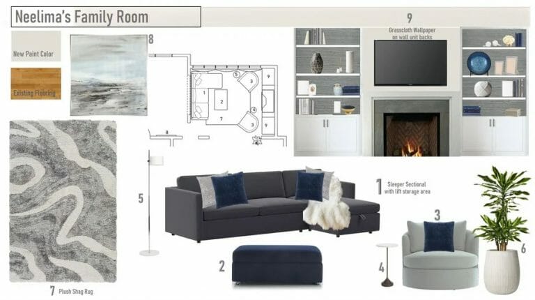 Before & After: Transitional Contemporary Style Living and Dining ...