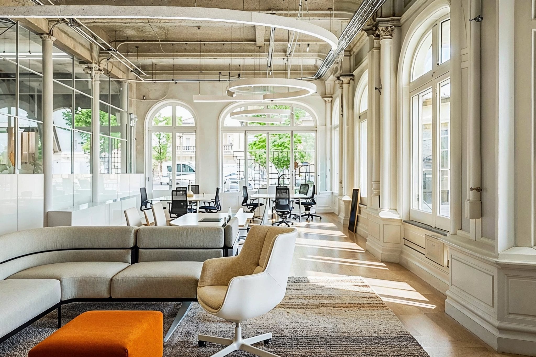 Before & After: Industrial Open-Concept Office Design - Decorilla ...