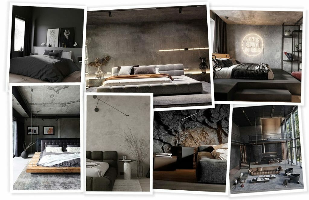 Before & After: Minimalist Masculine Bedroom and Den - Decorilla Online ...