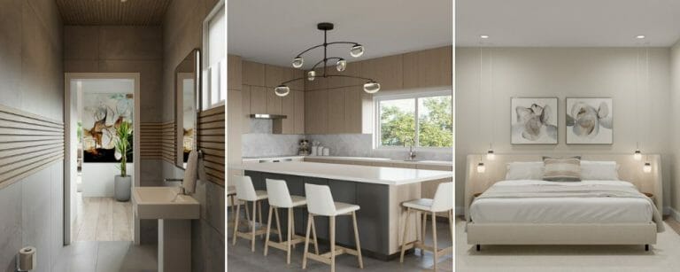 Before & After: Modern Interior Design for a New Construction Home ...