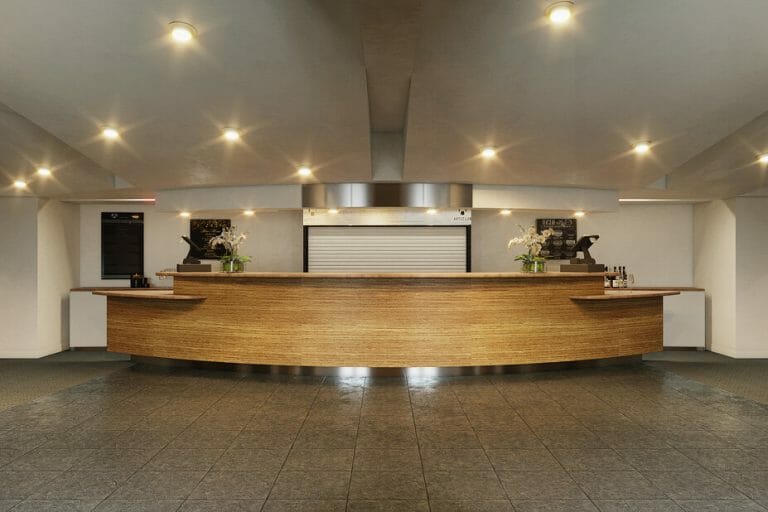 Before & After: Contemporary Lobby Interior Design - Decorilla Online ...