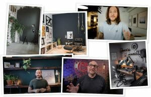 Before and After: Home YouTube Studio Design - Decorilla Online ...