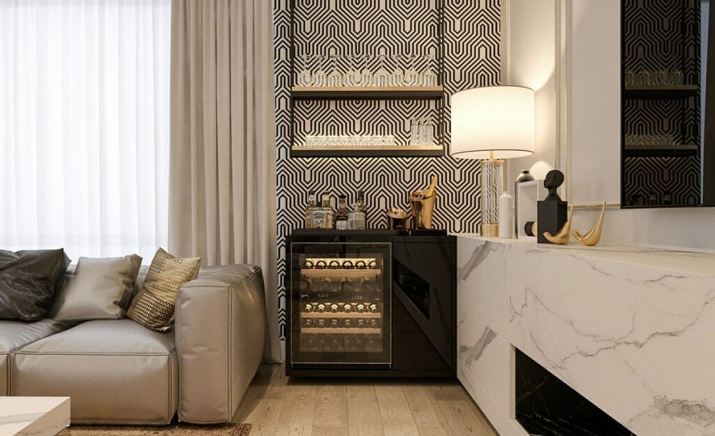 12 Best Home Bar Ideas for Happy Hour at Home - Decorilla Online ...
