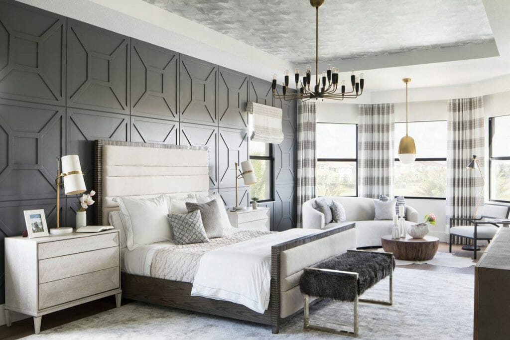 Before & After: Covetable Contemporary Master Bedroom Design ...