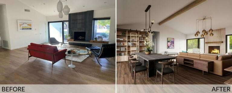 9 Living Room Makeovers for the Ultimate Inspiration - Decorilla Online Interior Design