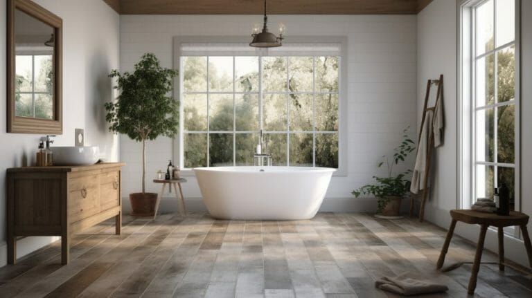 Before & After: Modern Farmhouse Bathroom Design - Decorilla Before & After: Modern Farmhouse Bathroom Design - Decorilla