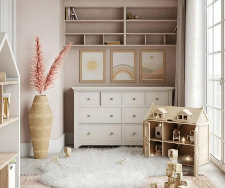 Before & After: Whimsical Toddler Room Design - Decorilla Online ...