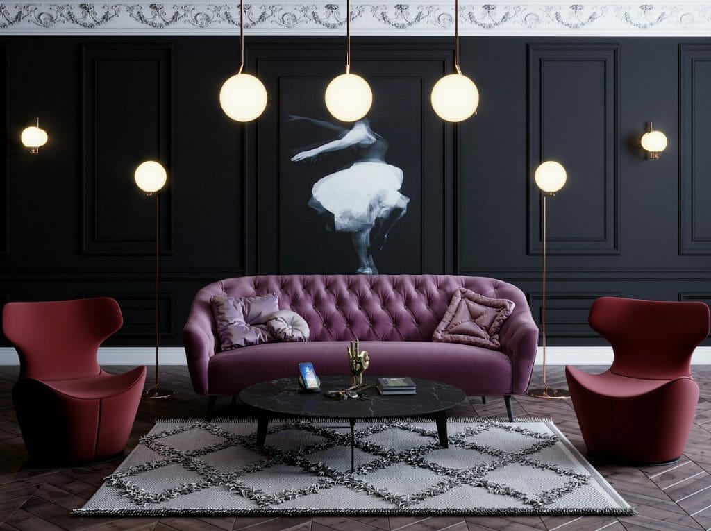 26 Best Glam Interior Design Ideas in 2024 - Decorilla Online Interior ...