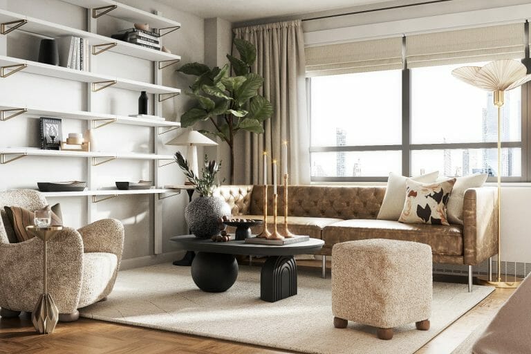 26 Best Glam Interior Design Ideas in 2024 - Decorilla Online Interior ...