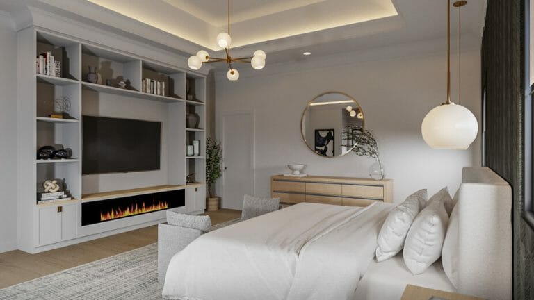 Before & After: Contemporary Primary Bedroom Design - Decorilla Online ...