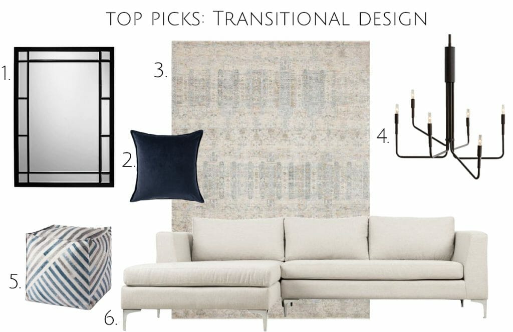 Before & After: Transitional Design for a Welcoming Home - Decorilla ...