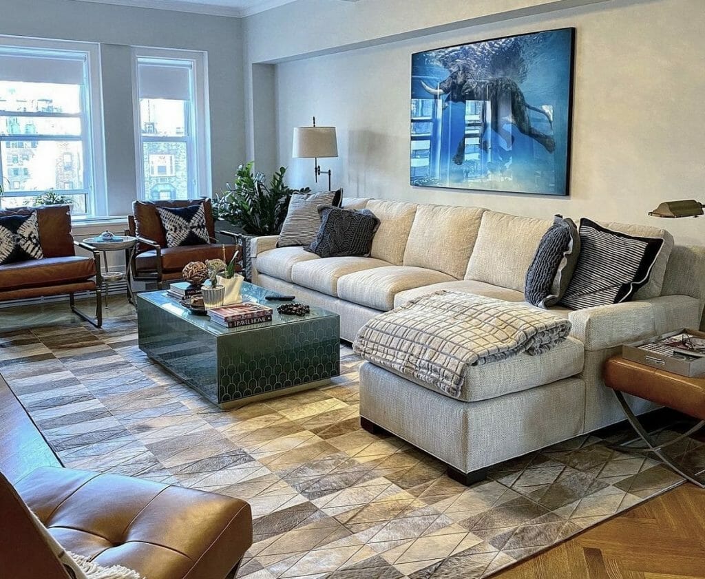 Before & After: Neutral Contemporary Decorating Transformation