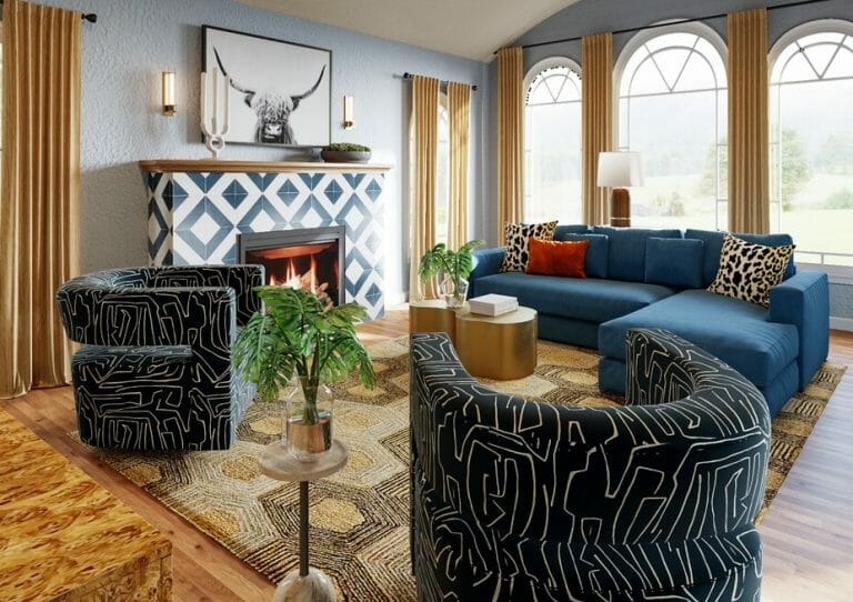 Maximalist Interior Design for a Wonderfully Wild Room - Decorilla ...