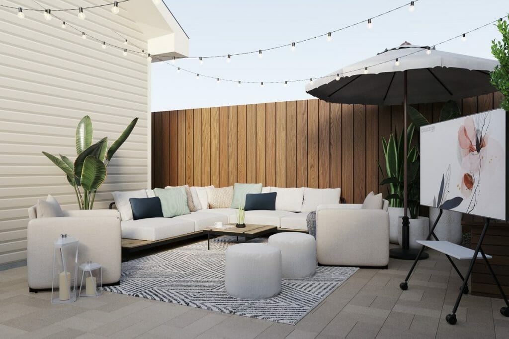 Swoon-Worthy Patio Inspiration for a Designer Backyard - Decorilla ...