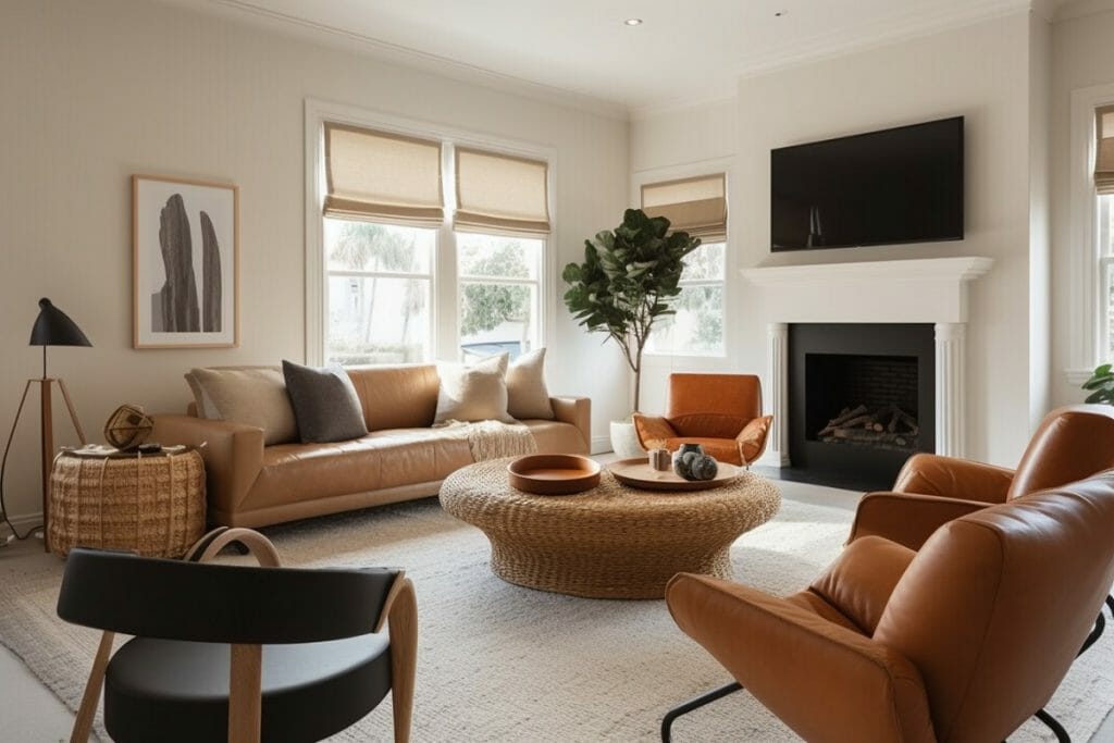 Before & After: Neutral Contemporary Decorating Transformation ...