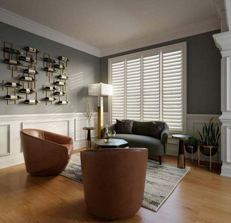 Before & After: Warm Neutral Living Room & Dining Transformation ...