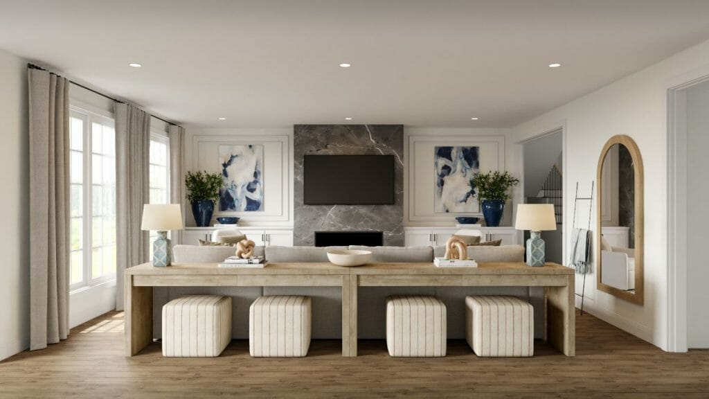 Before & After: Luxury Farmhouse Interior Transformation - Decorilla ...