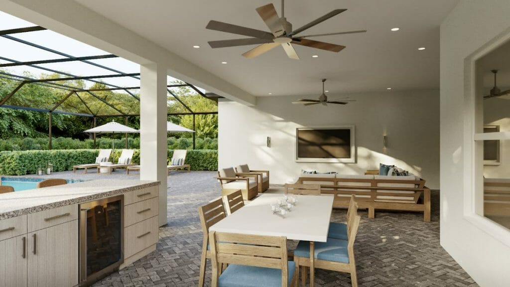 Before & After: Coastal Home with a Modern Lanai Design - Decorilla ...