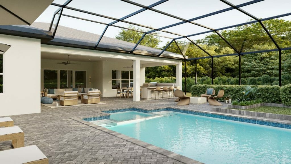 Before & After: Coastal Home with a Modern Lanai Design - Decorilla ...