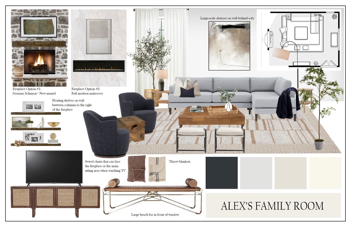 Before & After: Family-Friendly Home Interior with Kid's Rooms ...