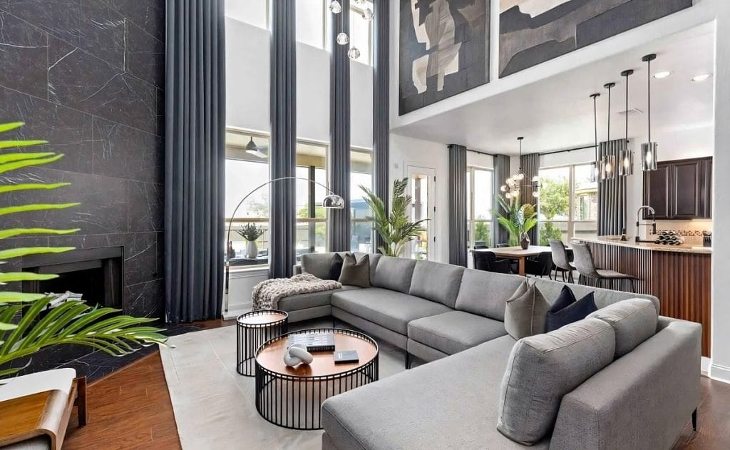 Harmonious Design: Open Concept Living Room and Kitchen Ideas - Decorilla Online Interior Design