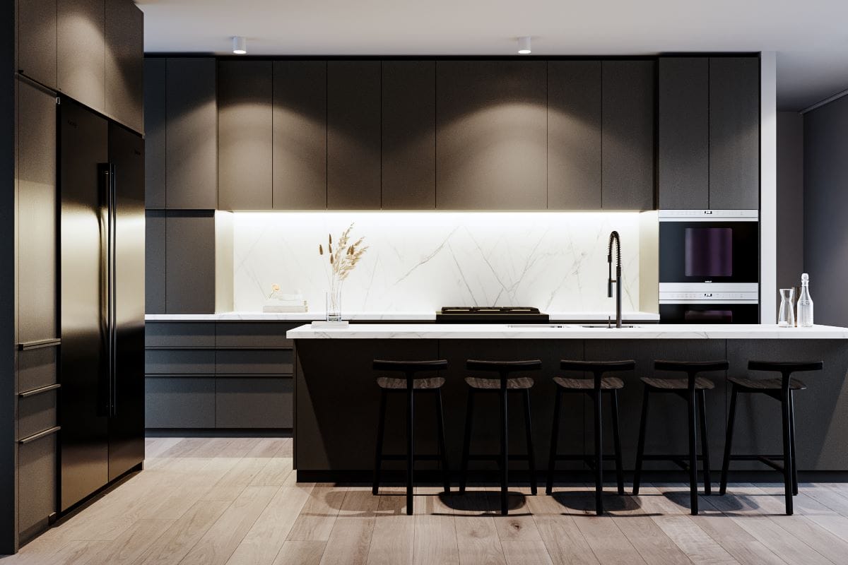 Before & After: Modern Masculine Interior Design - Decorilla Online ...