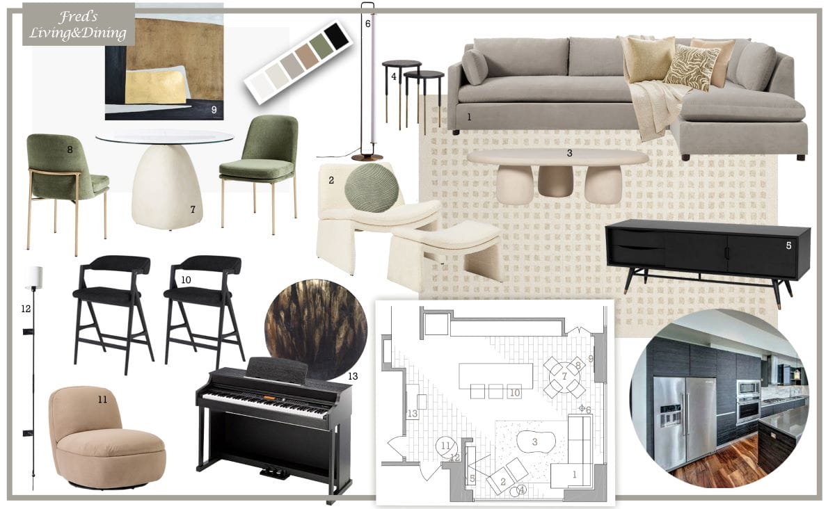 Before & After: Luxury Contemporary Interior Design for a Condo ...