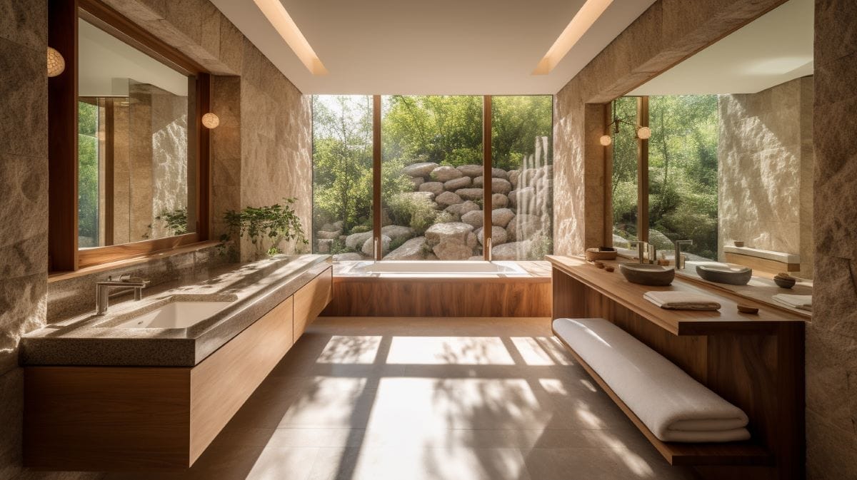 Open-Concept Bathroom Ideas That Redefine Relaxation Spaces - Decorilla ...