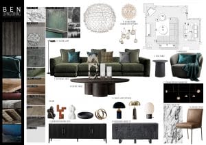 Before & After: Modern Moody Interior Design - Decorilla Online ...