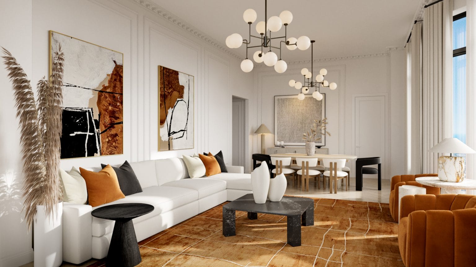 Before & After: Luxury NYC Condo Interior Design - Decorilla Online Interior Design