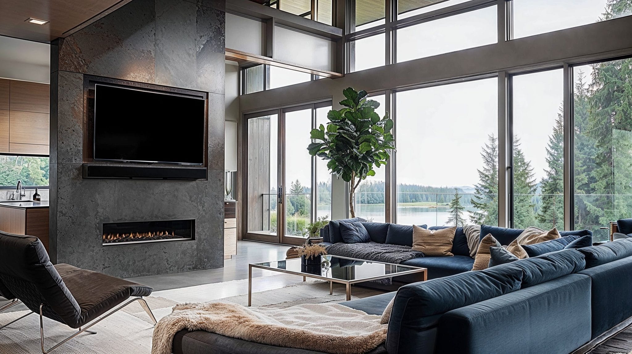 Before & After: Modern Moody Interior Design - Decorilla Online ...