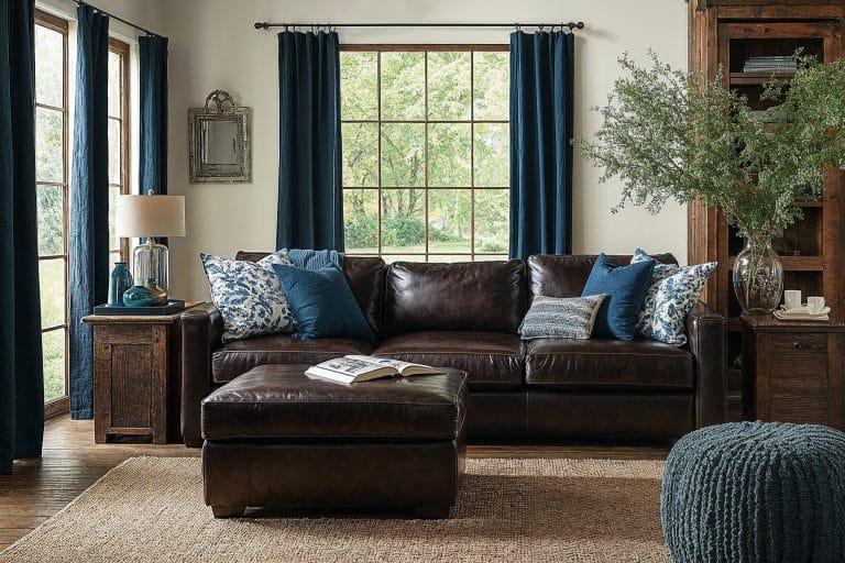 12 Dark Brown Couch Living Room Ideas for a Warm and Inviting Home ...