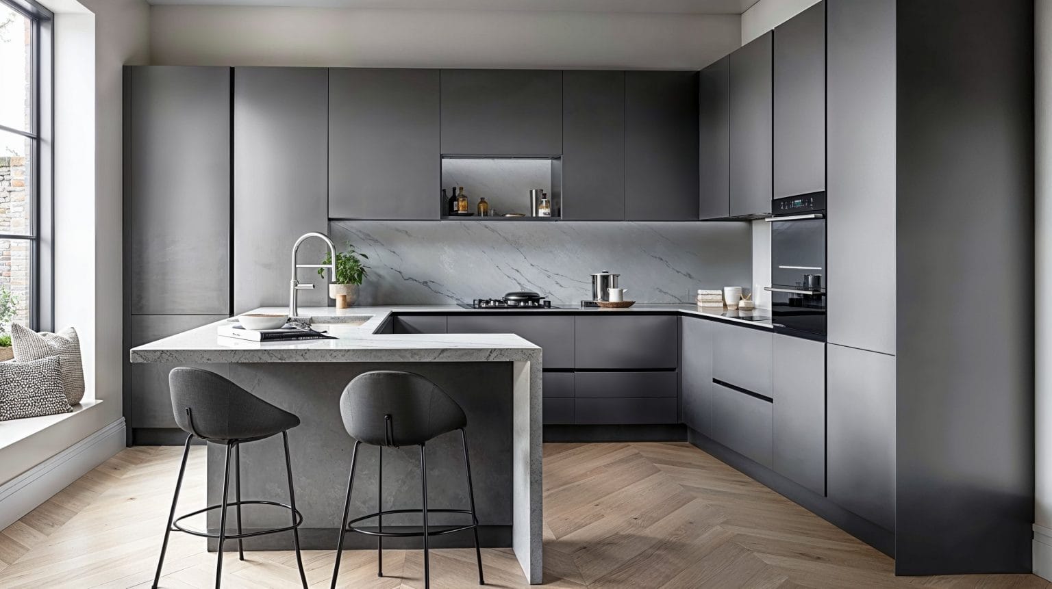 What are Waterfall Countertops? Understanding the Popular Kitchen Trend ...