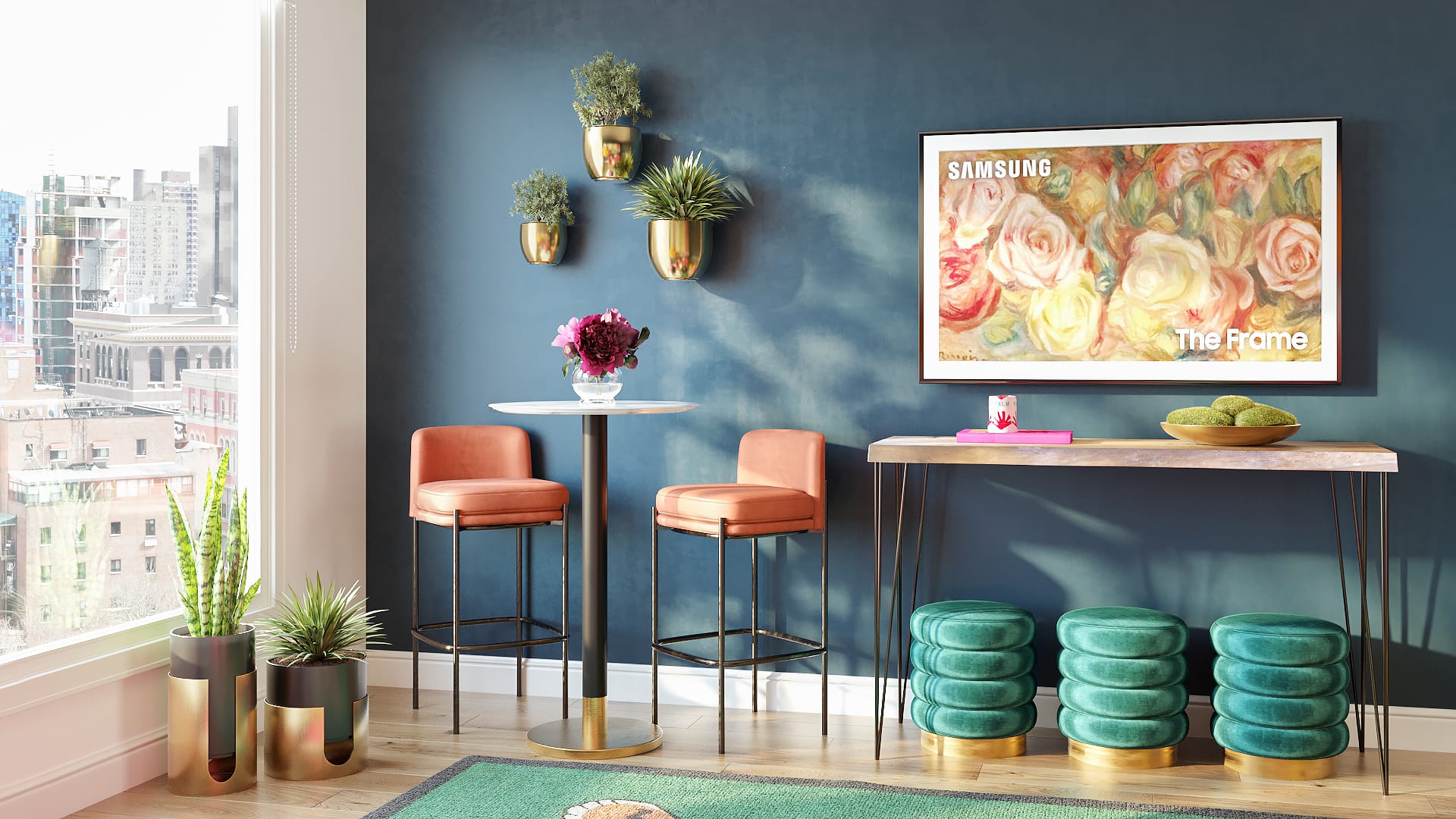 Before & After: Joyful Dopamine Decorating - Decorilla Online Interior ...