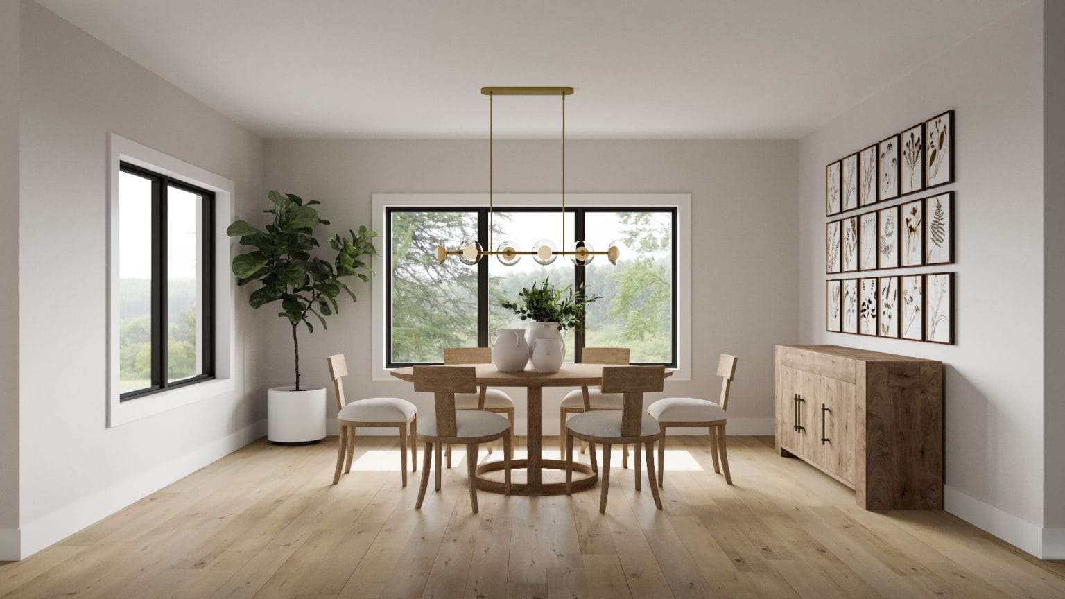 Before & After: Modern Old World Interior Design - Decorilla Online ...