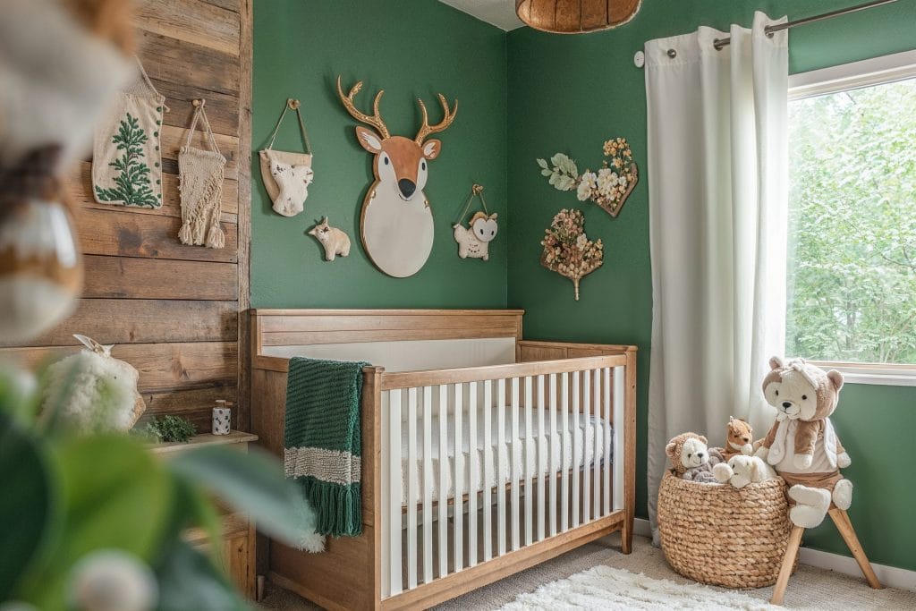 Before & After: Adorable Forest-Themed Nursery - Decorilla Online ...