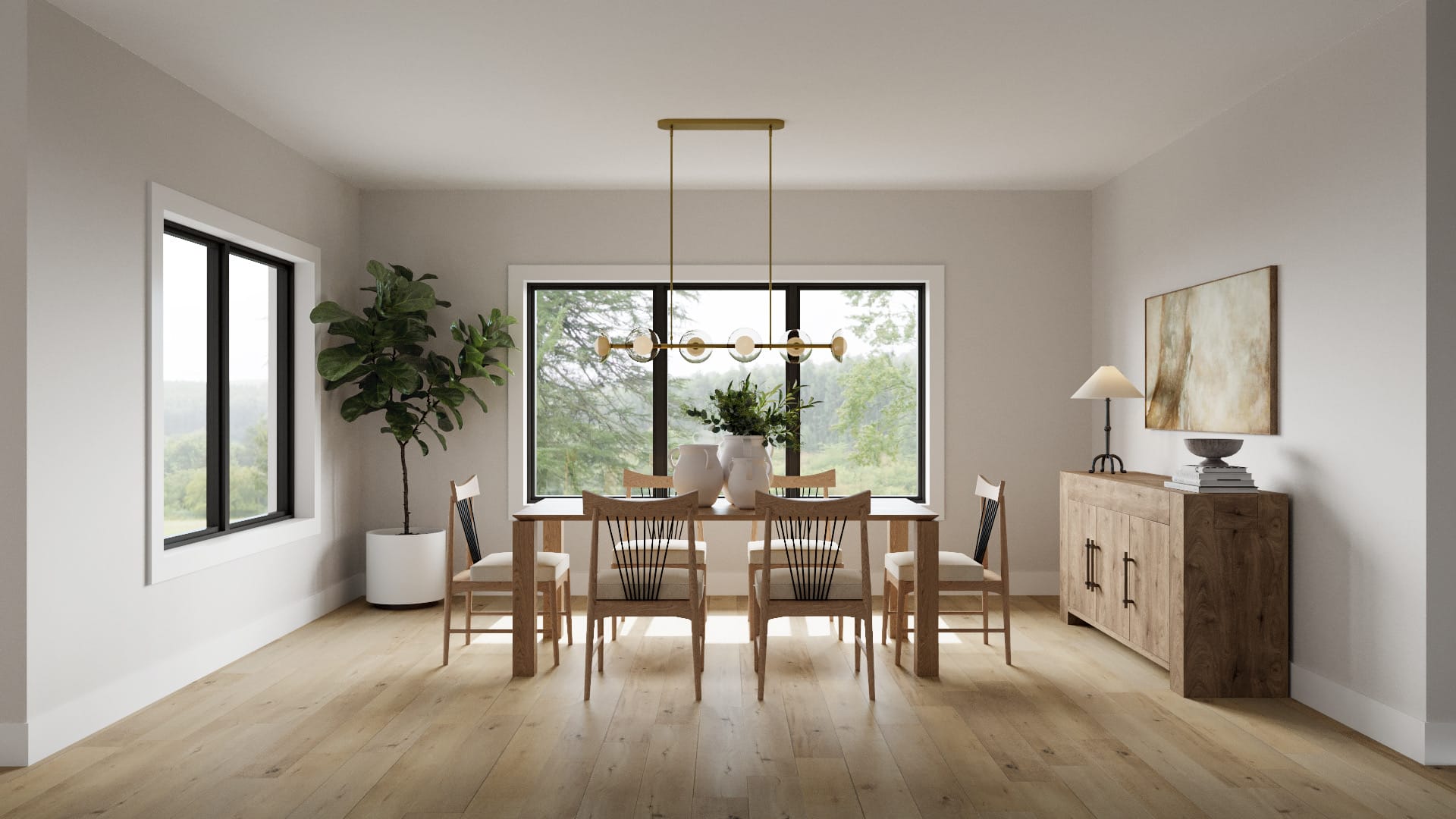 Before & After: Modern Old World Interior Design - Decorilla Online ...