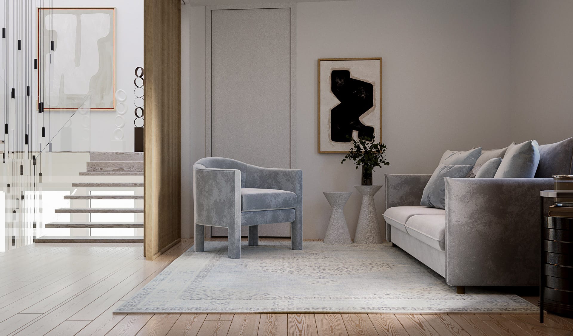 Before & After: Contemporary Luxe Interior Design - Decorilla Online ...